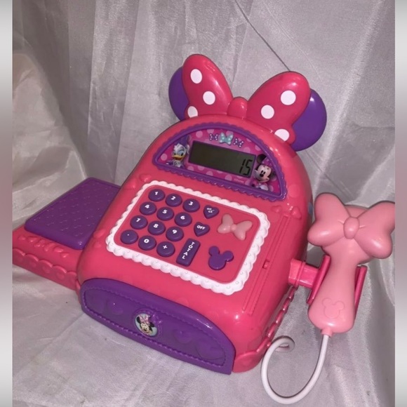 Disney | Toys | Disney Minnie Mouse Pink Cash Register Only So Cute ...